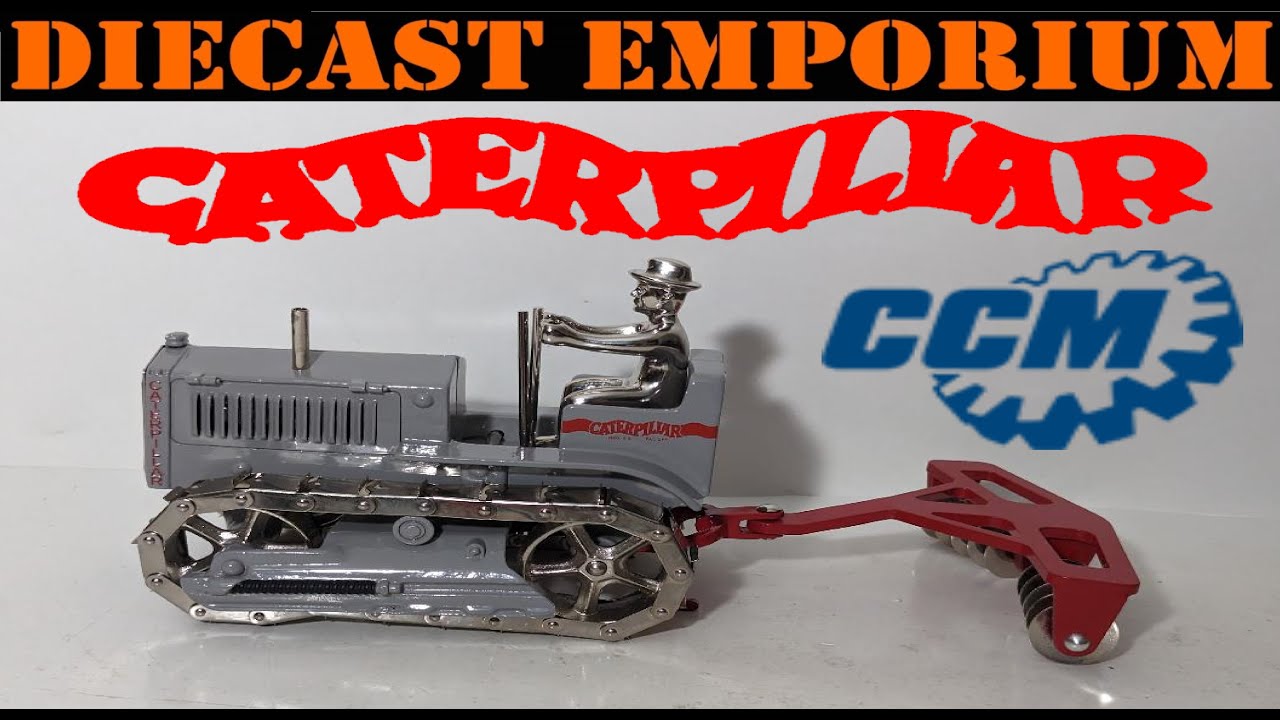 Classic Construction Models CCM Caterpillar Tractor Arcade Toy Replica ...