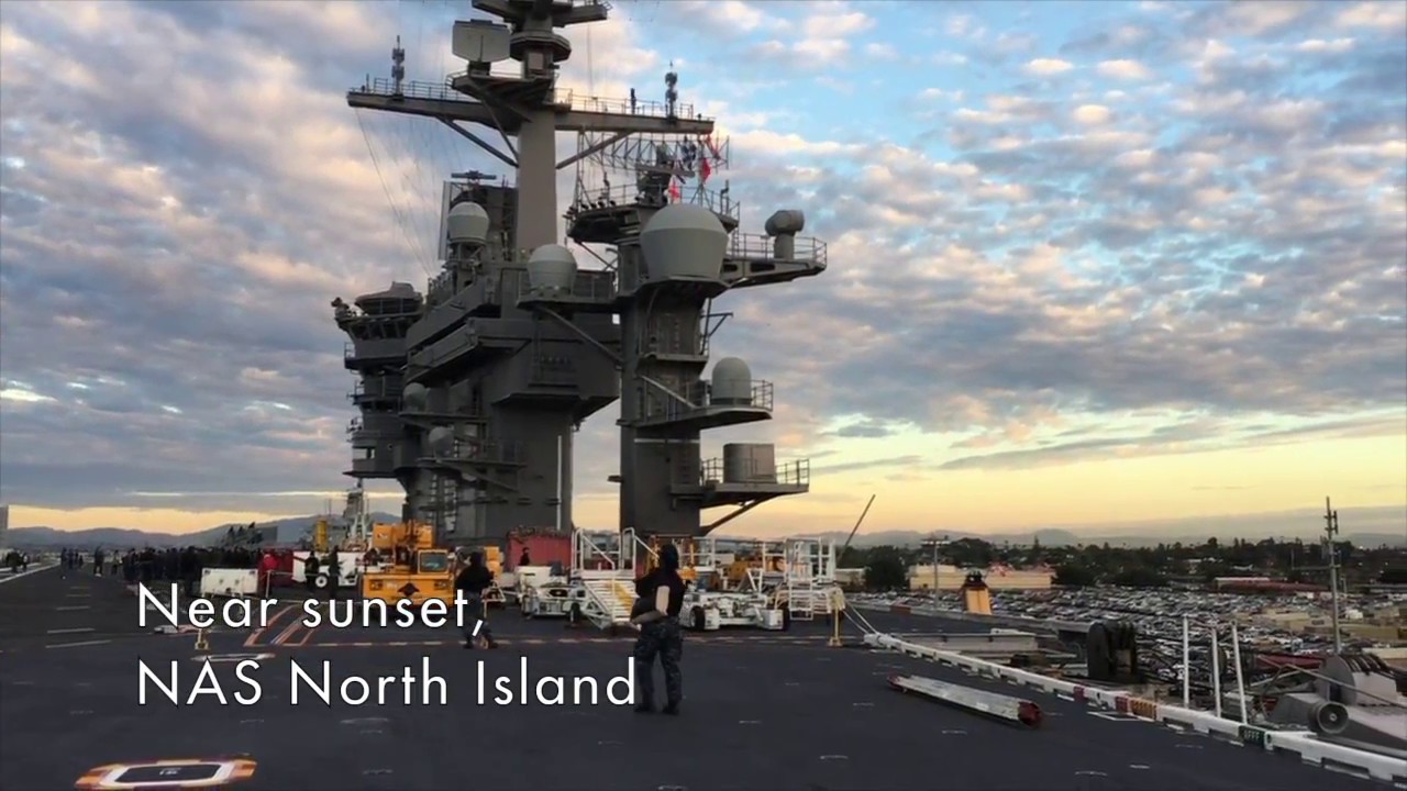 USS Carl Vinson cruise - YouTube