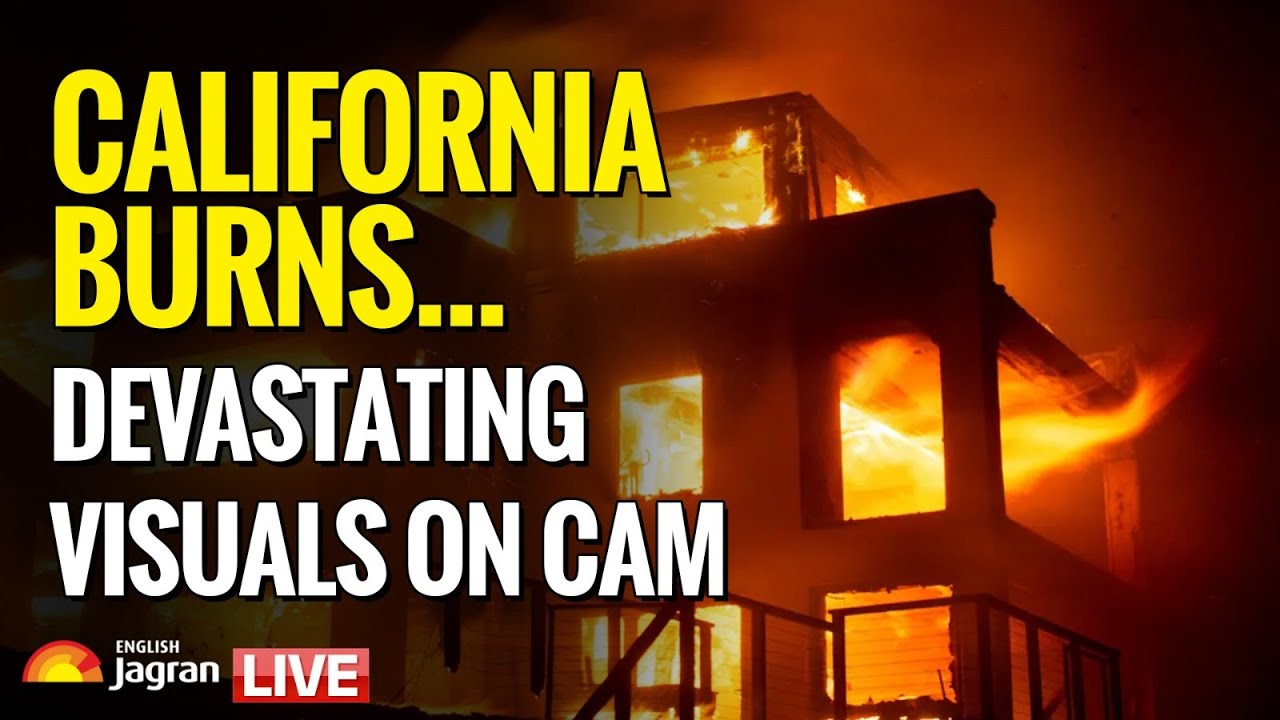 California Wildfire Live | Devastating Wildfivage Los Angeles; Scary ...