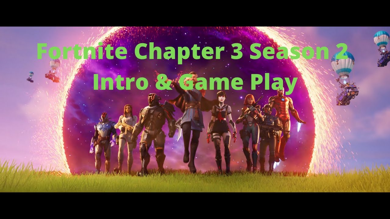 Fortnite Chapter 3 Season 2 New Intro & Game Play - YouTube