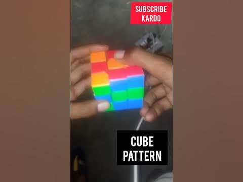 cube trick cube pattern Rubik's cube #shots #cube - YouTube