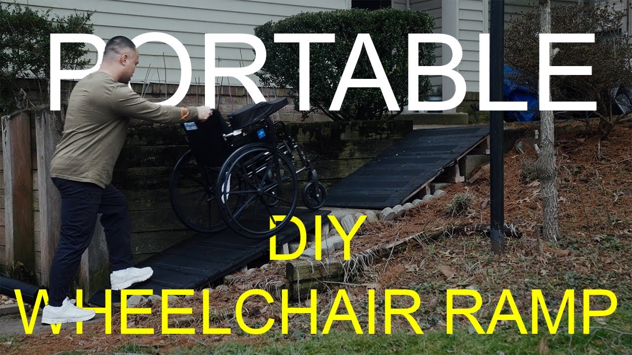 Portable Wheelchair Ramp Build