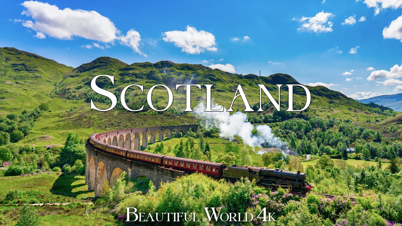 Scotland 4K Nature Relaxing Movie - Meditation Relaxing Music ...