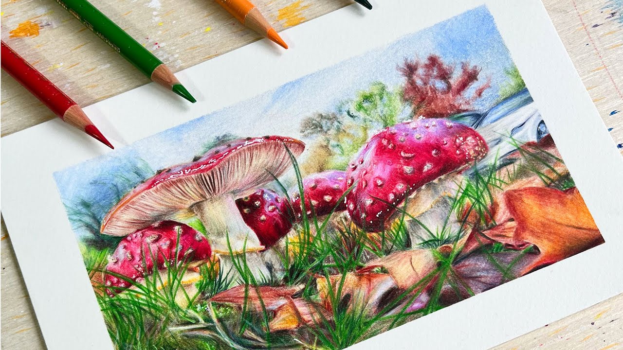 🍄 I Drew a Mushroom scene 🍄 - YouTube