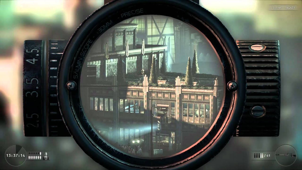 Hitman Absolution Sniper Challenge Part 3 - Good - YouTube