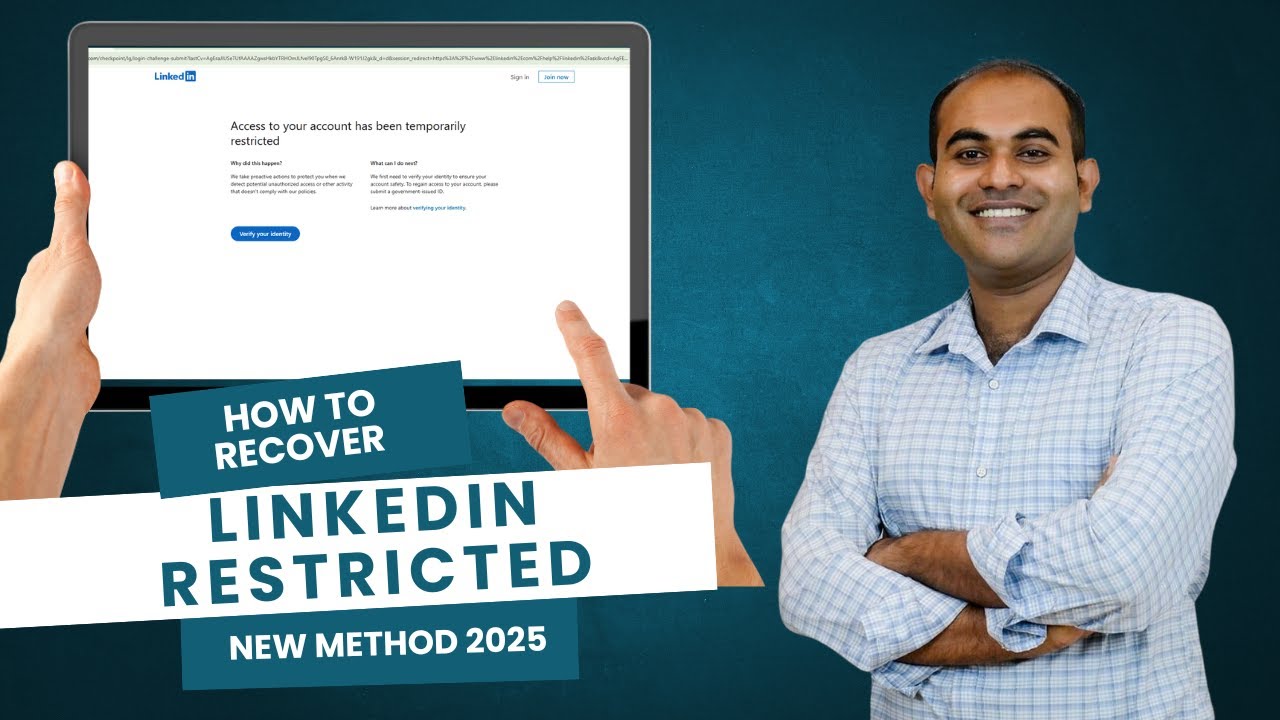 How to Recover LinkedIn Restricted Account (Latest Method 2025) | Step ...