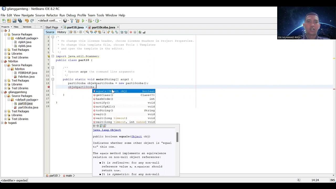 VIDEO PEMBELAJARAN NETBEAN PART 10 - YouTube