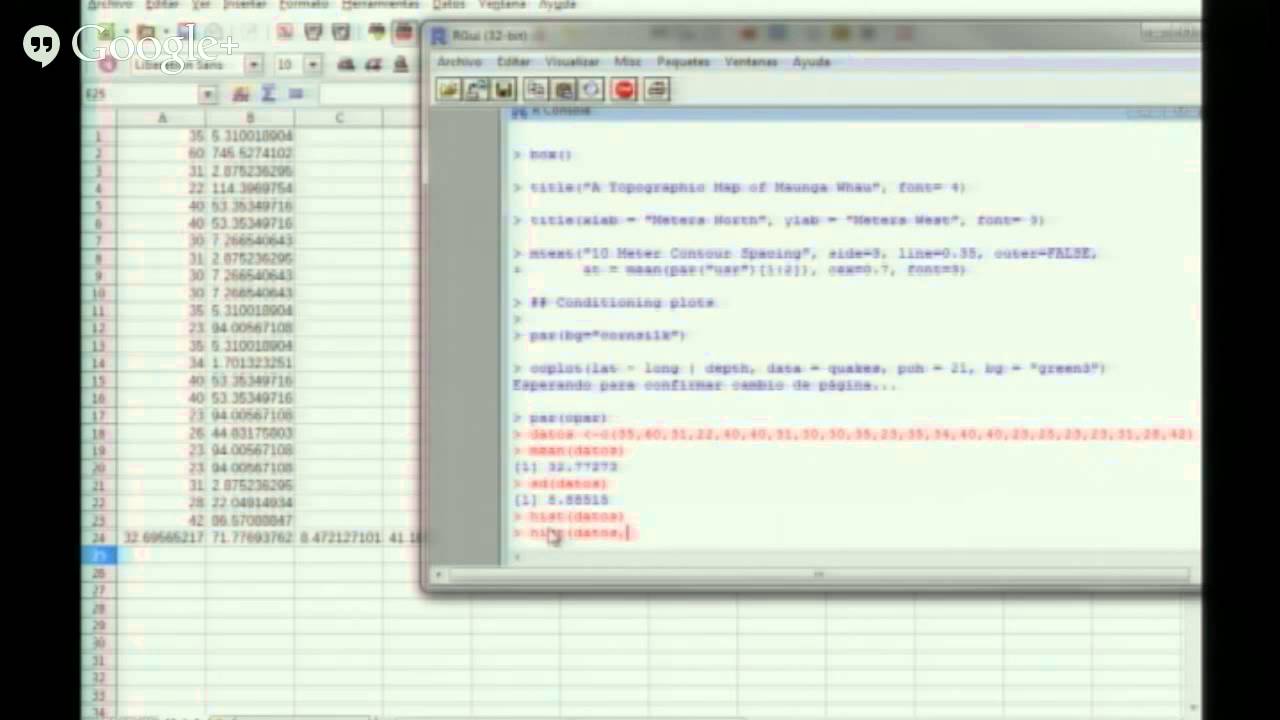 Sesión 1: Introducción a la estadística con R. Sesión 1 de 3 - YouTube
