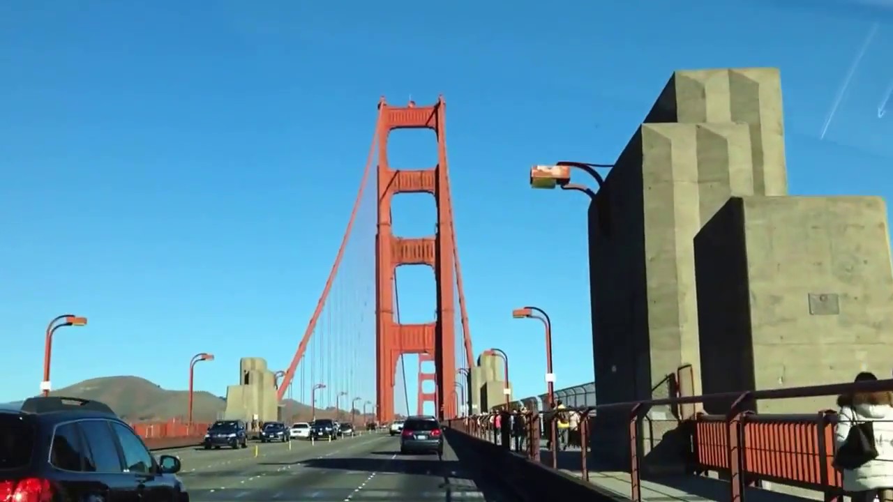 The Golden Gate Bridge Drive - YouTube