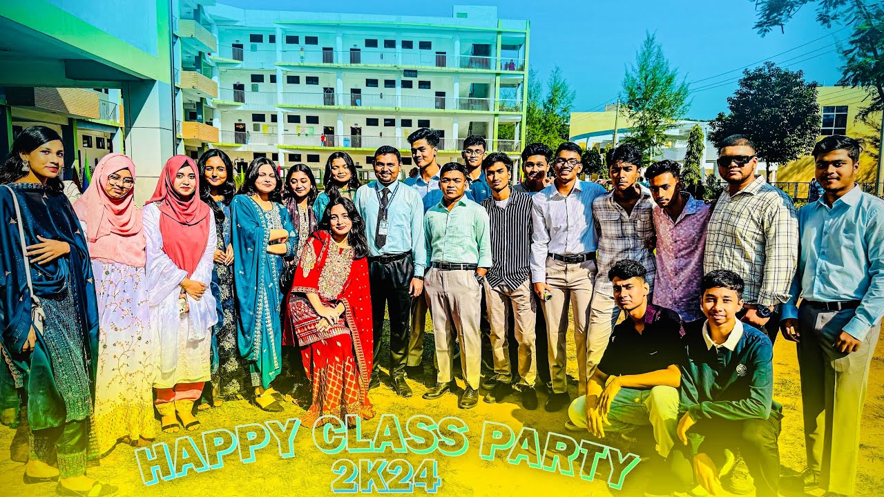 Happy Class Party 2K24 || happy class party || VLOG -27 - YouTube