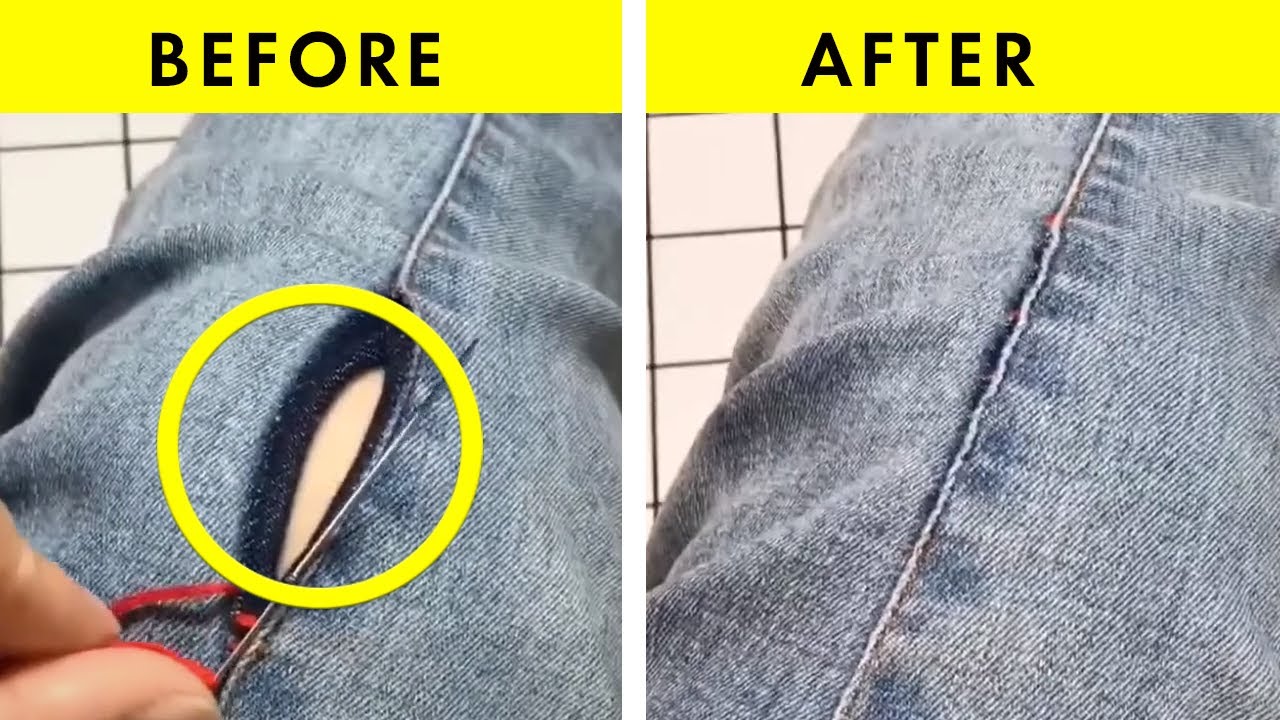 Invisible Stitch Hand Sewing | How to do a hidden stitch - YouTube