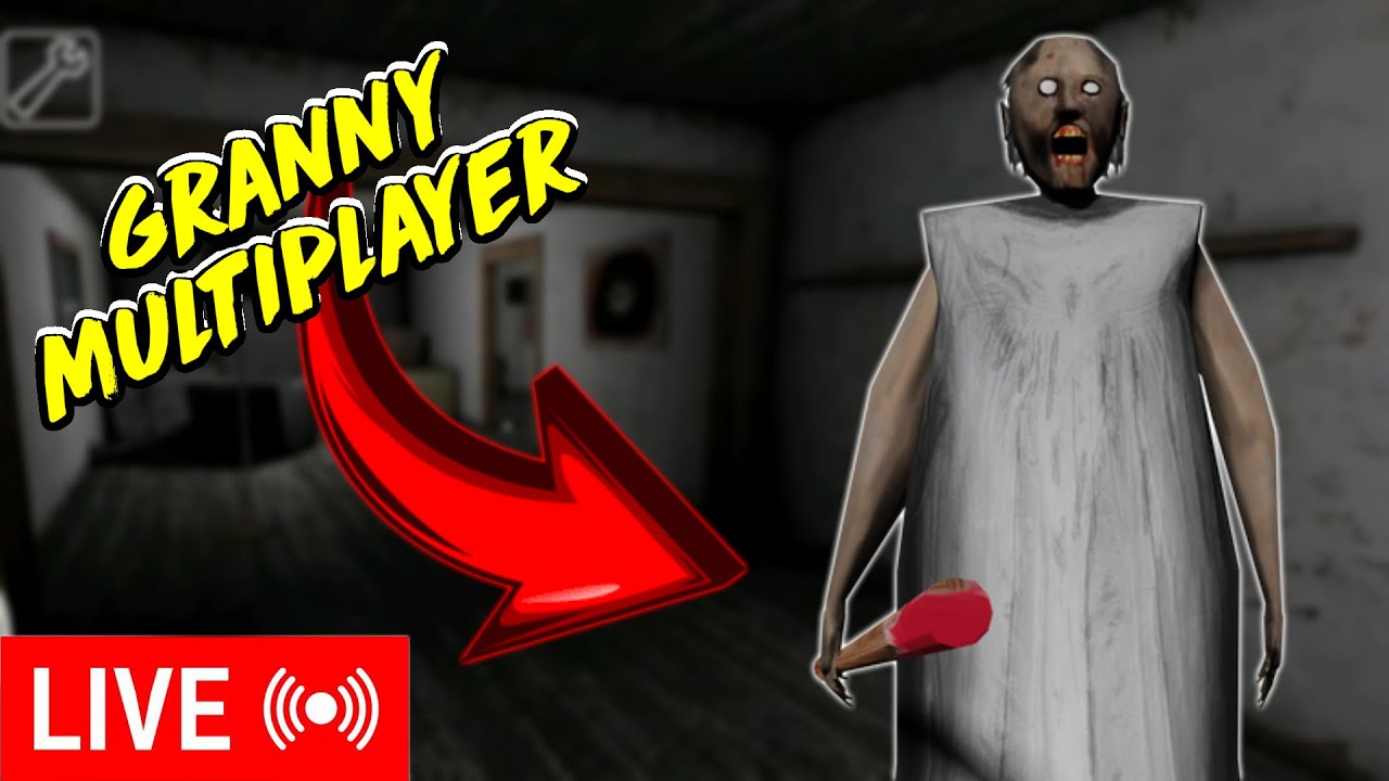 JOGANDO GRANNY MULTIPLAYER COM OS INCRITOS - YouTube