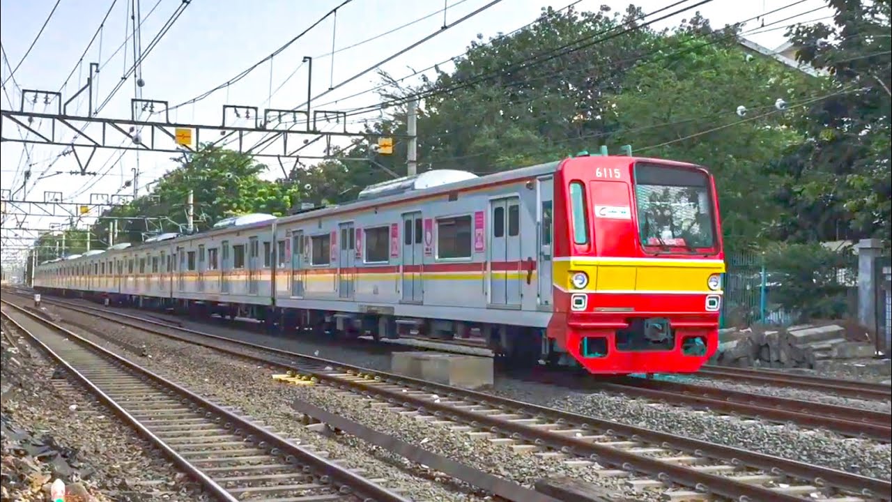 Kompilasi KRL Commuter Line (Bagian 1) | JR 205 Musashino, TM 6000 ...