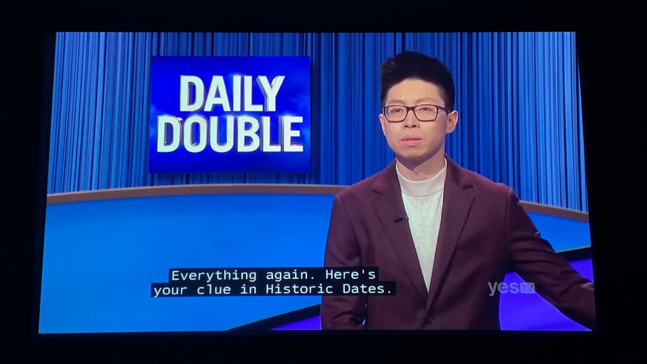 Jeopardy, 1st Daily Double - Tournament of Champions Finals #4 (11/17 ...