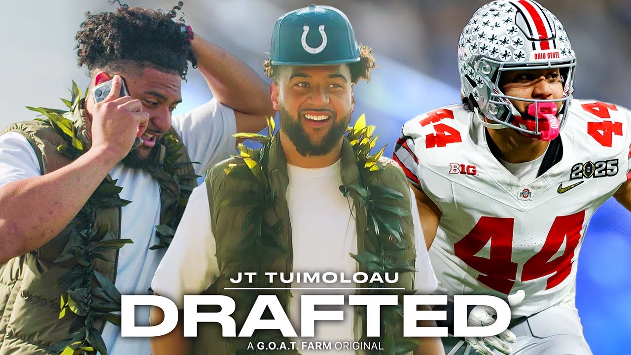 JT Tuimoloau | NFL Draft Day | Indianapolis Colts | "Y'all gonna get my ...