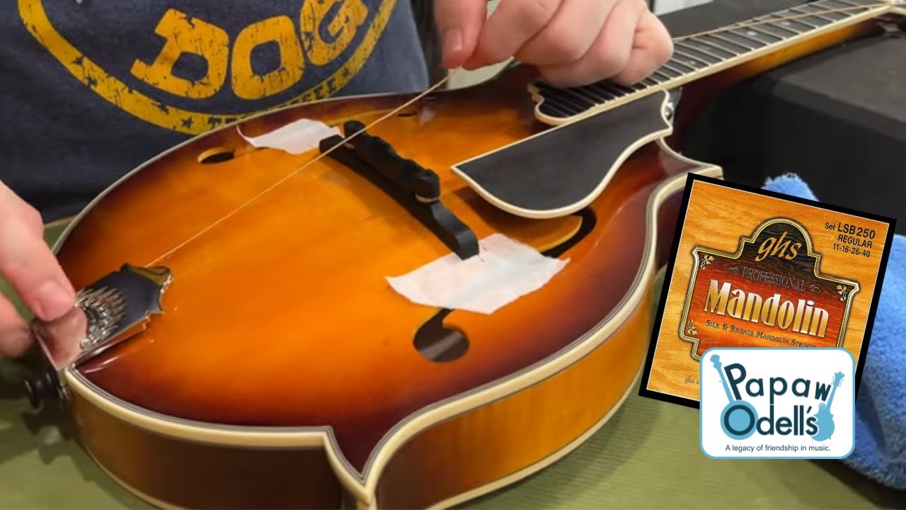 How do GHS Silk & Bronze mandolin strings sound? | Tailwater Mandolin Demo - YouTube