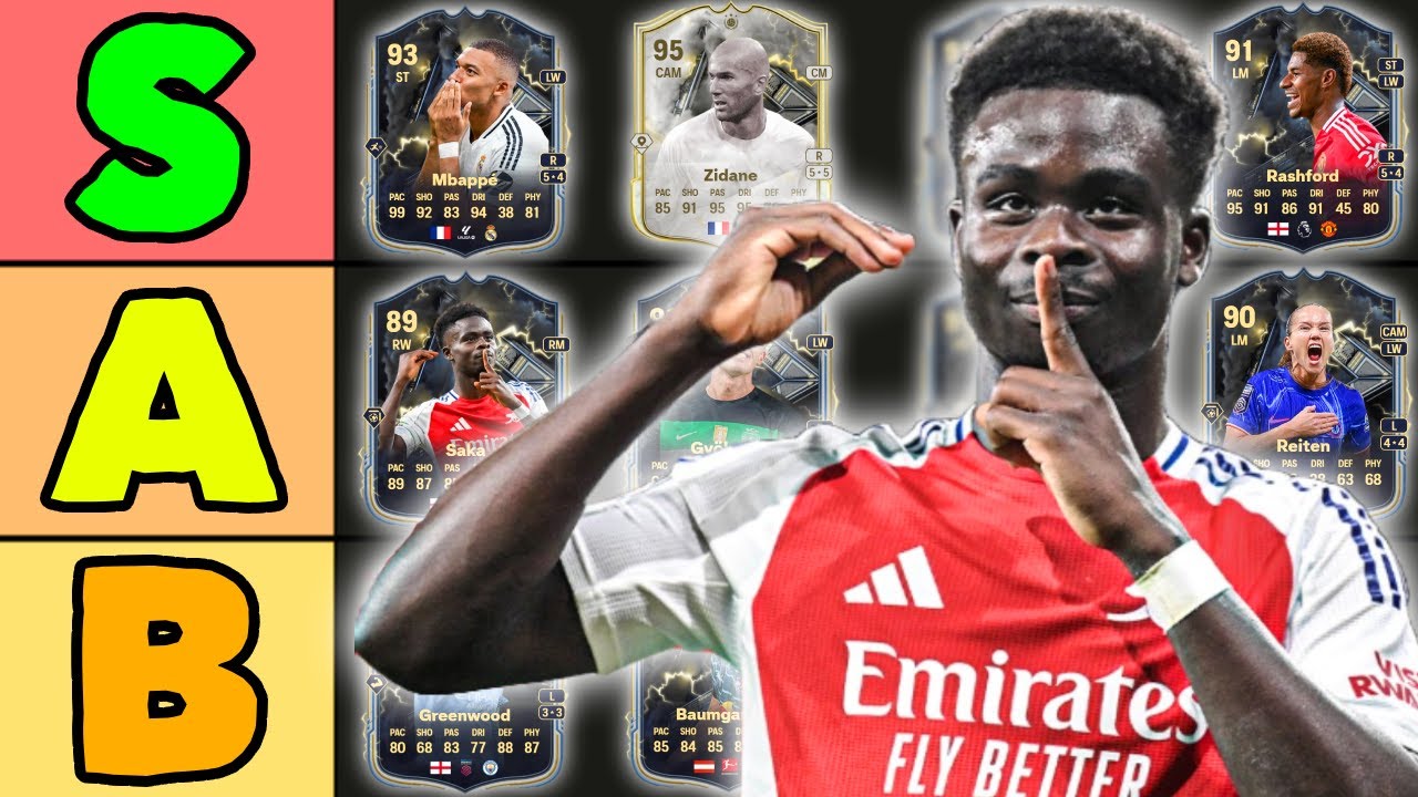 Ranking EVERY Thunderstruck Card in FC 25! 💥 EA FC 25 Thunderstruck ...
