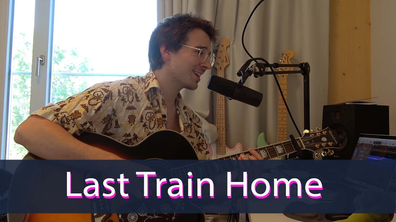 John Mayer - Last Train Home - Acoustic Cover 🛤 - YouTube
