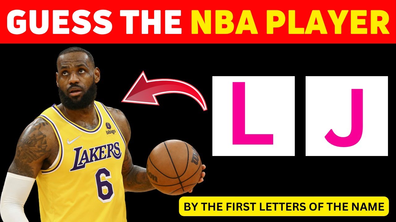 NBA Player Quiz| Test Your NBA Knowledge With This Challenge - YouTube