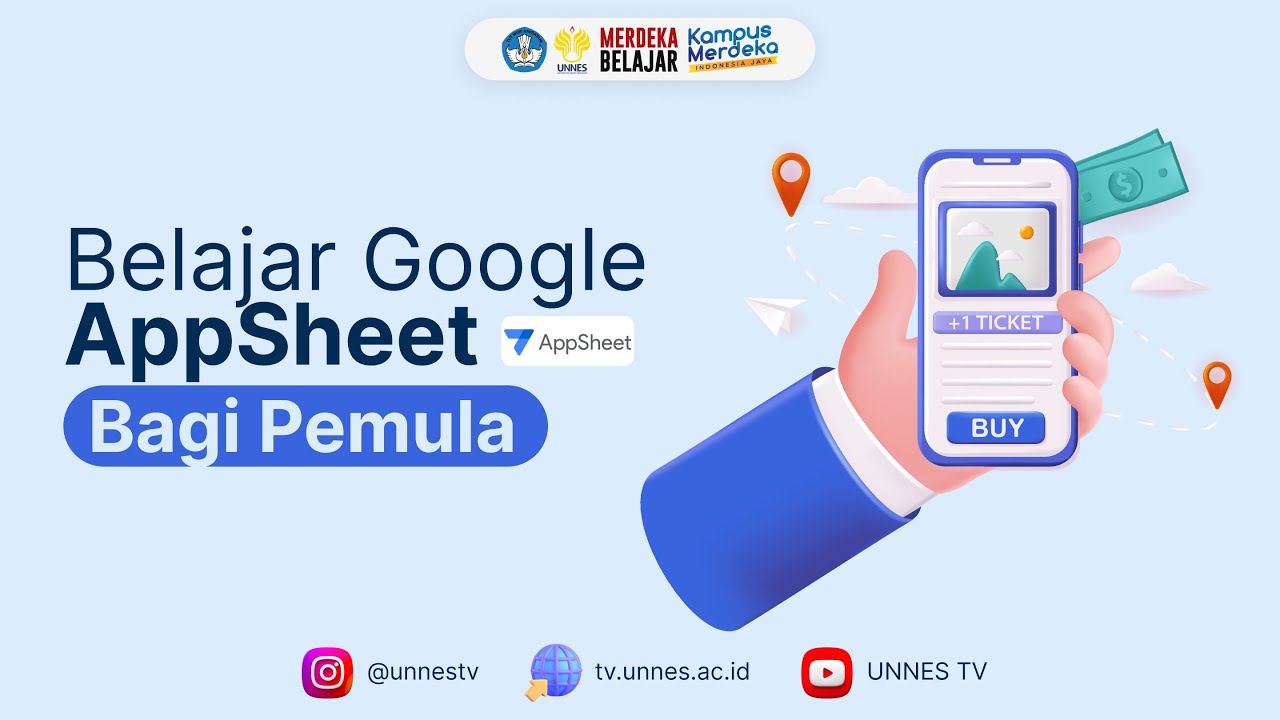 🔴 [ LIVE ] Belajar Membuat Aplikasi dengan Google AppSheet Bagi Pemula ...