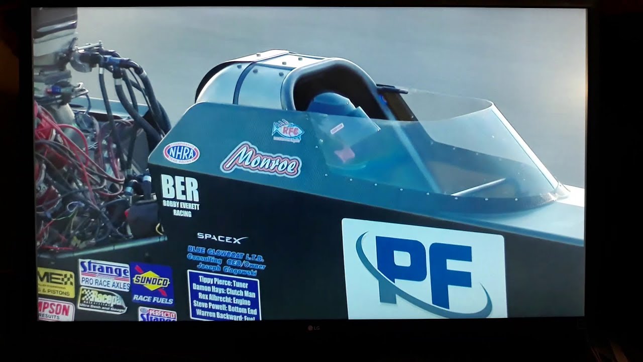 MONROE GUEST ROUND 2 HOLE SHOT WIN NHRA FALLNATIONALS SATURDAY OCT 19 ...