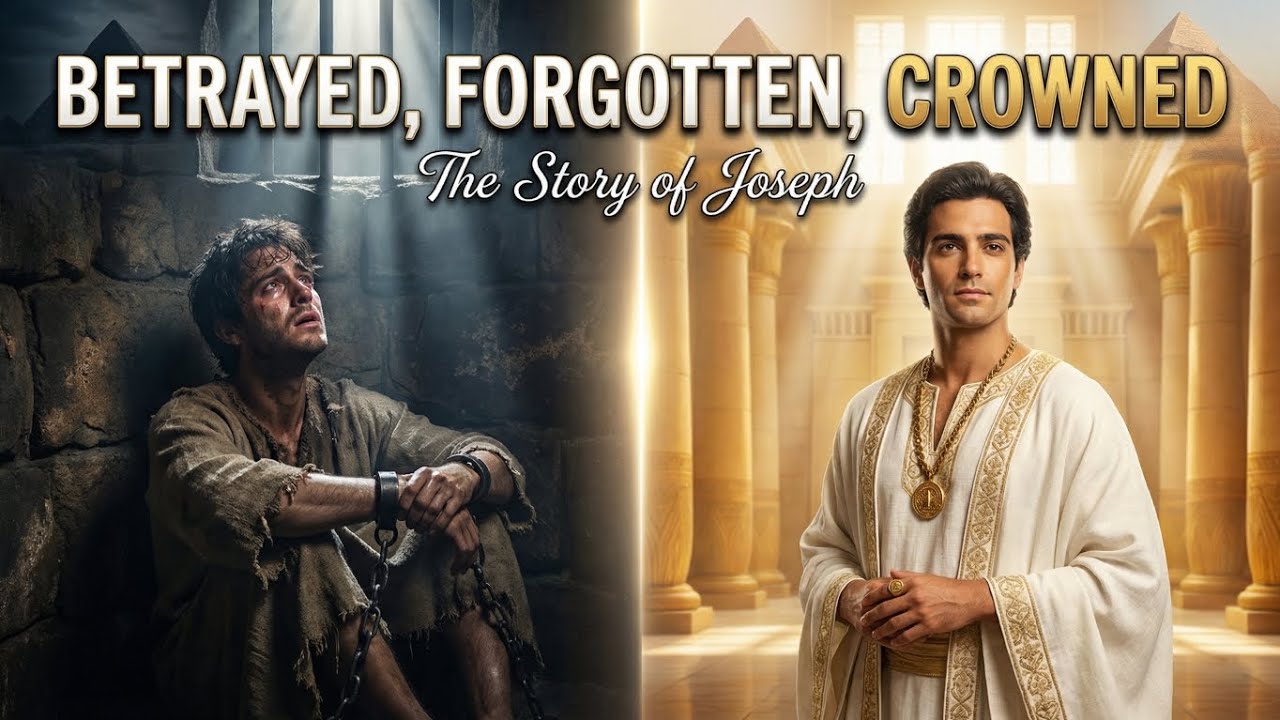 The Story of Joseph: From Betrayed and Forgotten to Crowned by God ...