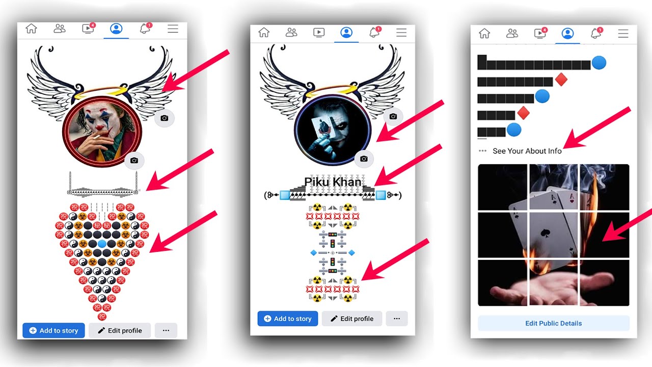 How To Vip Facebook Account Design 2021 Lasted_Style Nickname,Bio ...