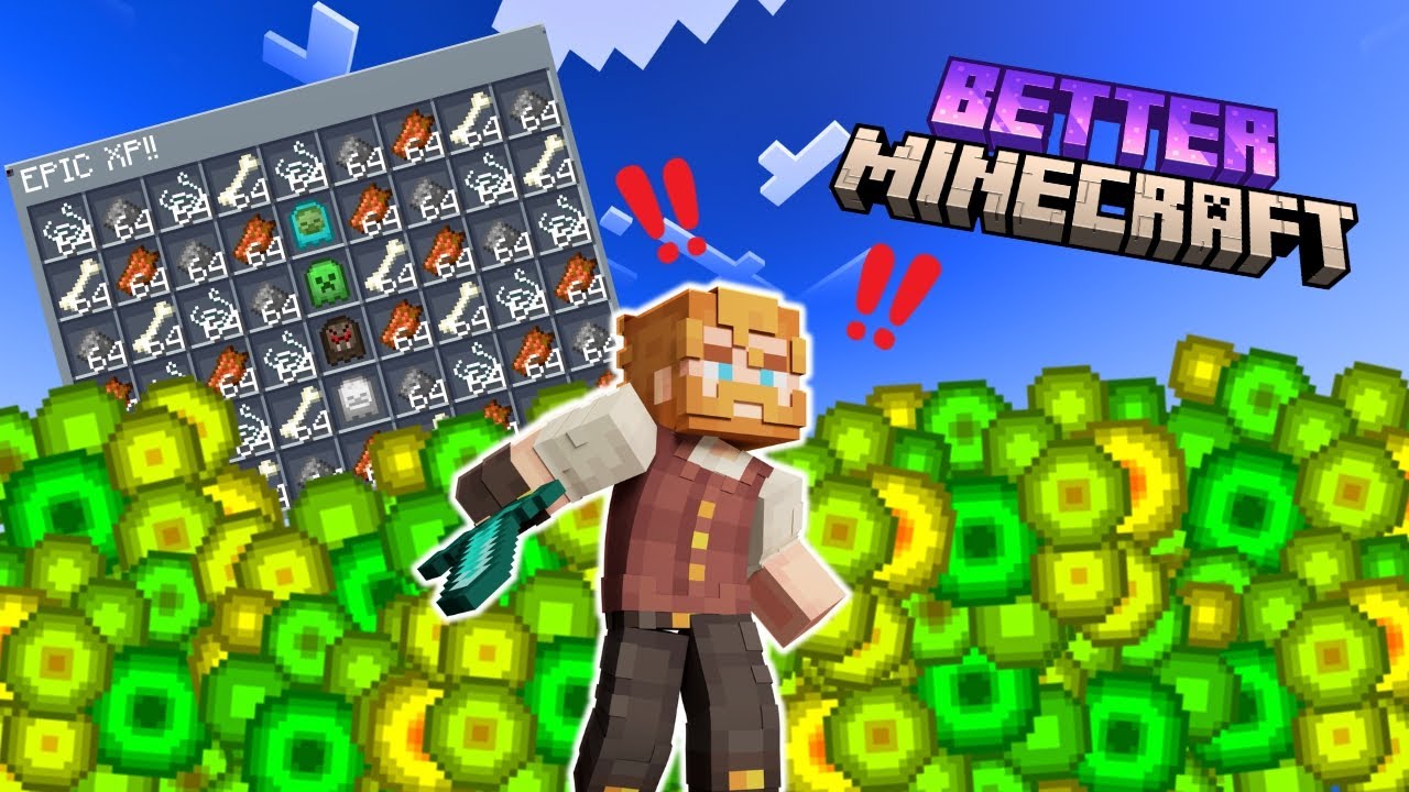Unlimited XP in BETTER MINECRAFT! - YouTube