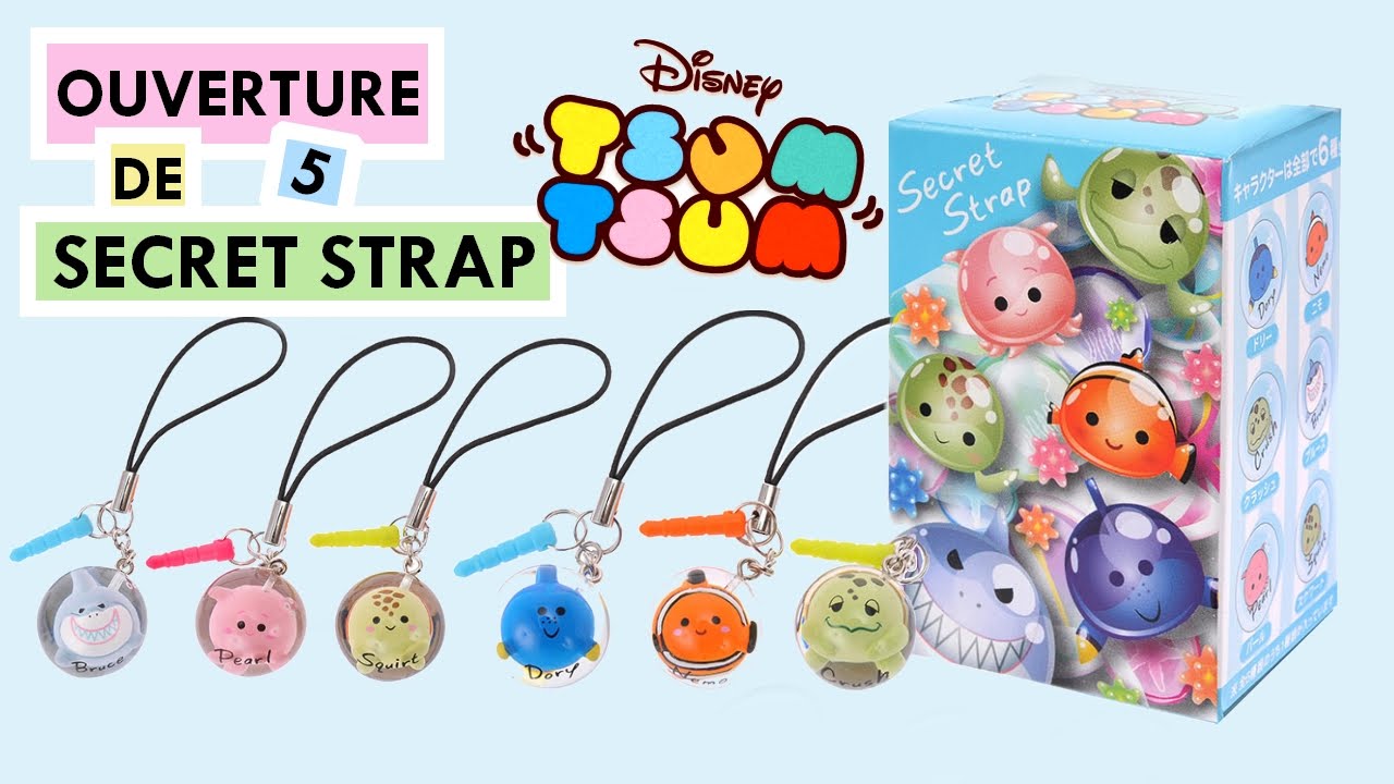 OUVERTURE - Secret Strap Tsum Tsum Nemo/Dory - YouTube