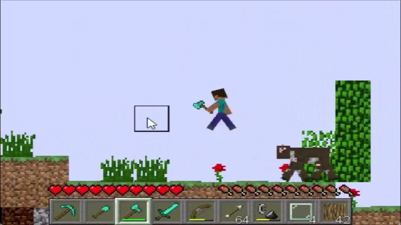 Paper Minecraft Simulator - Netherite Survival 2D - The First Episode ...