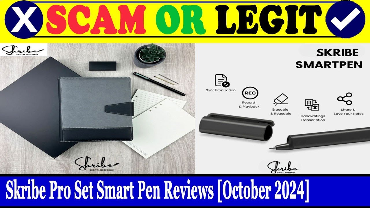 Skribe Pro Set Smart Pen Reviews (Oct 2024) - Is This A Genuine Product ...
