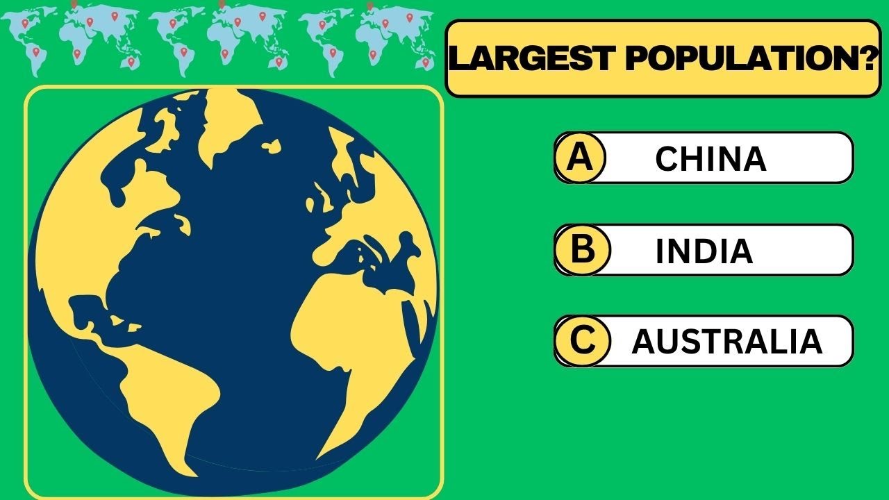50 General Knowledge Quiz Questions |How Good Is Your World Geography ...