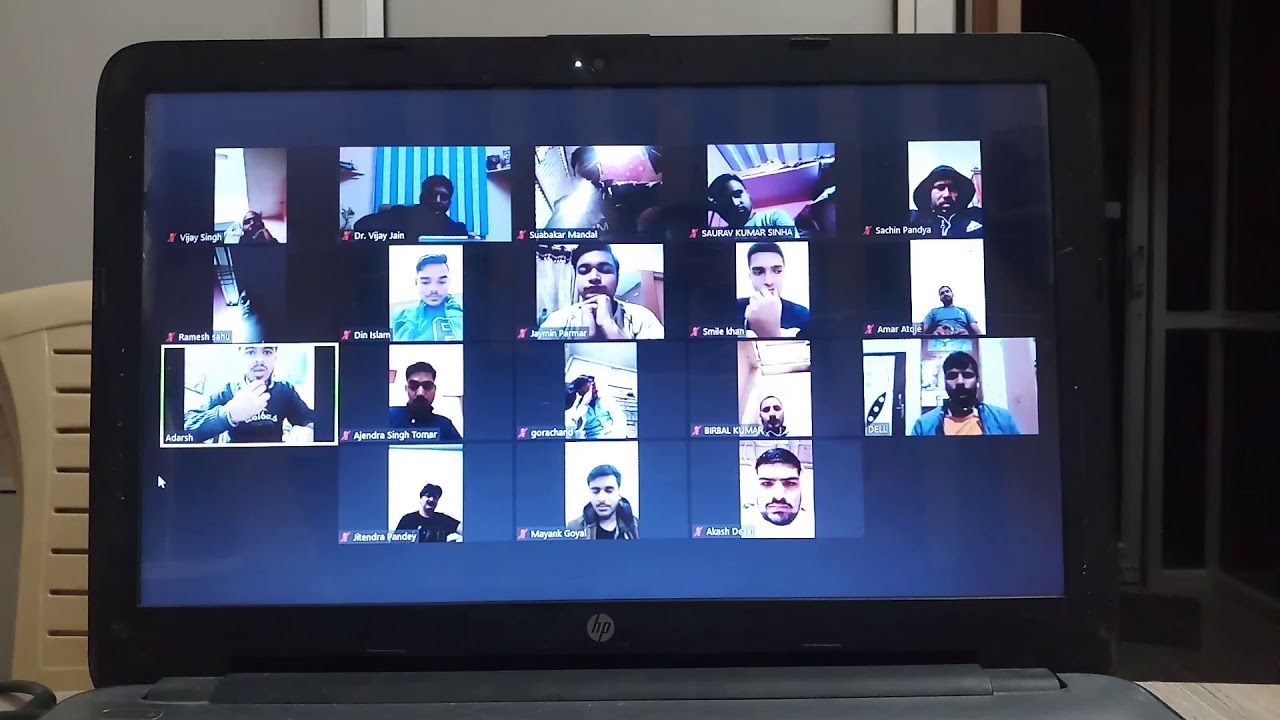 Online speech therapy through zoom meetings / group discussion practice ...