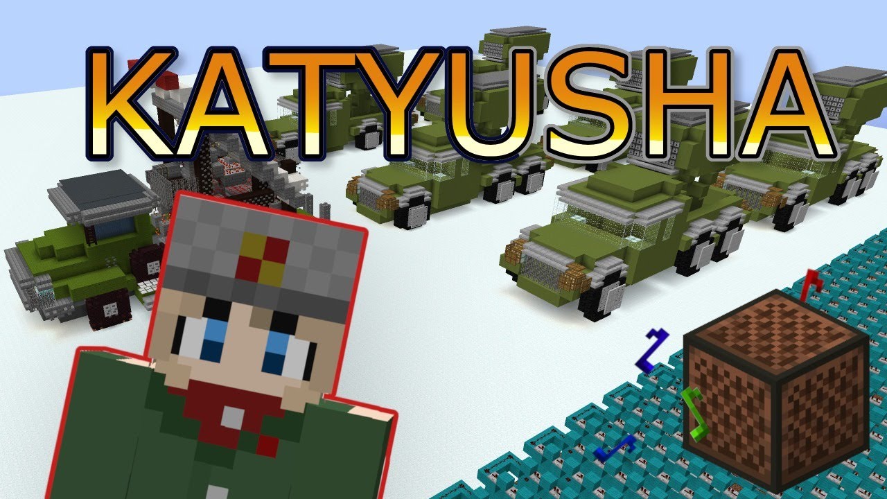 Katyusha (Катюша) and Kalinka (Калинка) on Minecraft Note blocks - YouTube