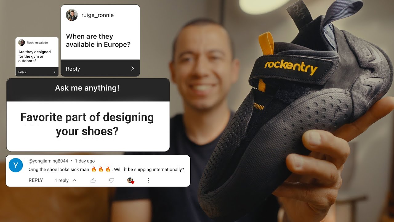 Climbing Shoe Launch Q&A: Everything You Need to Know! - YouTube