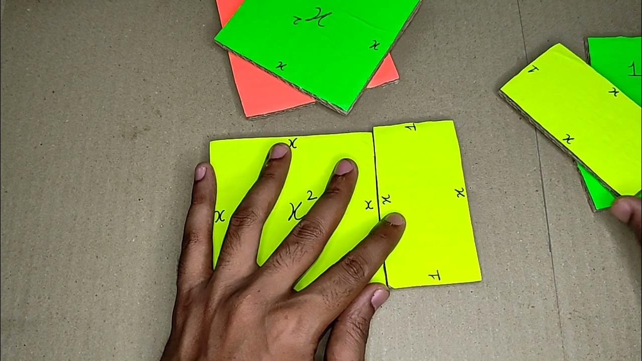 Working model on polynomials class 10 | Activity of maths for class 10 ...