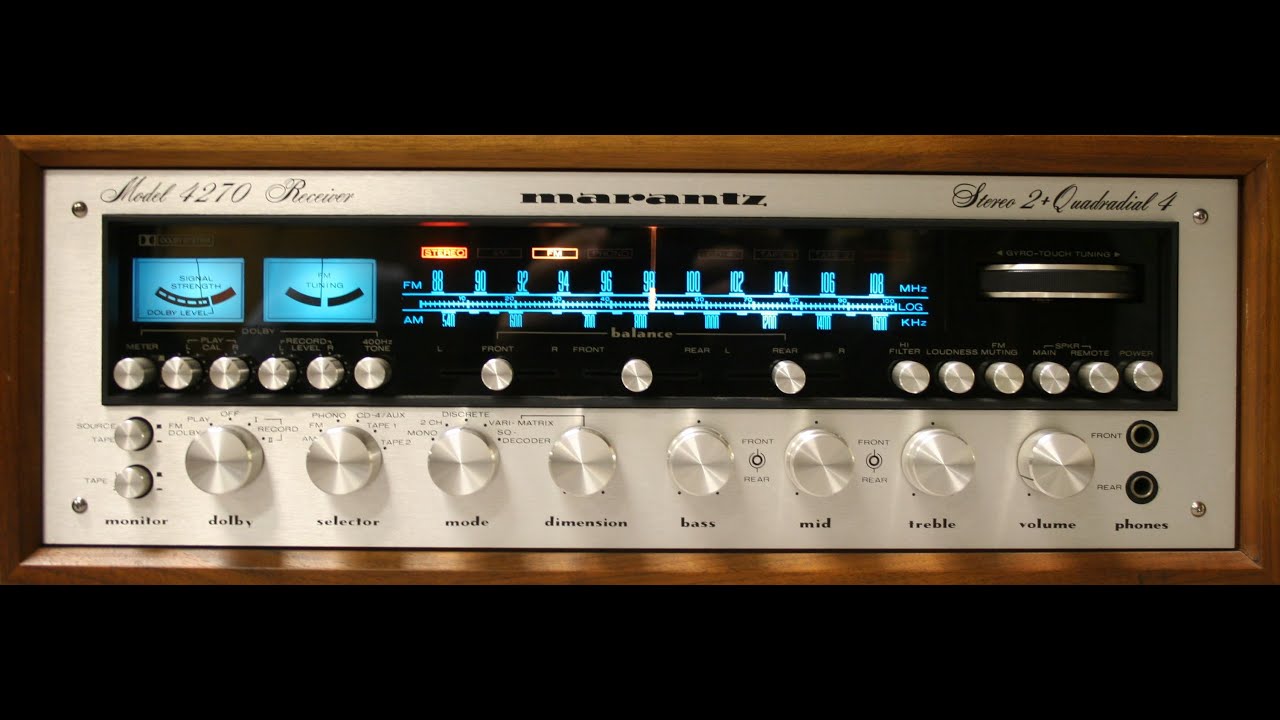 Arcade Game Panel Part 2 & Sansui QRX-7001 Quad - YouTube