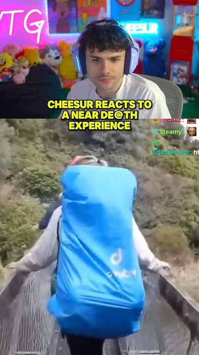 Cheesur Reacts to a near de@th experience #cheesur - YouTube