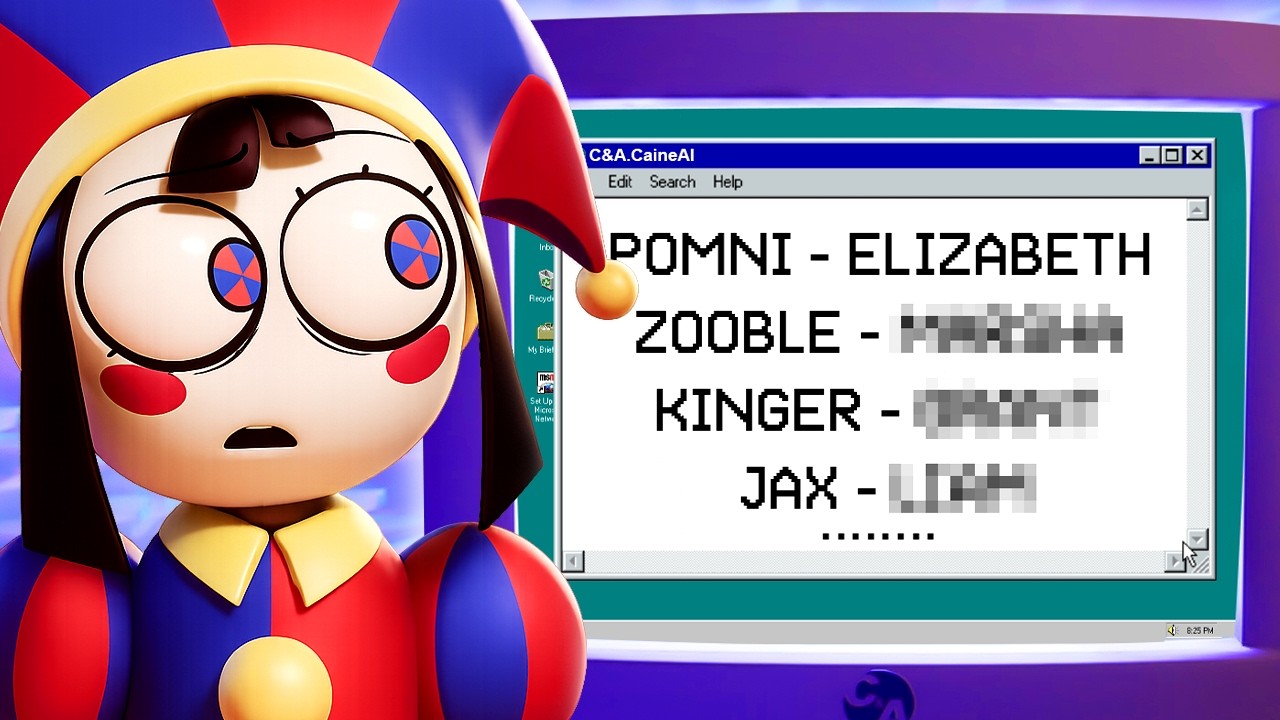 Characters' REAL Names Finally Revealed | The Amazing Digital Circus ...