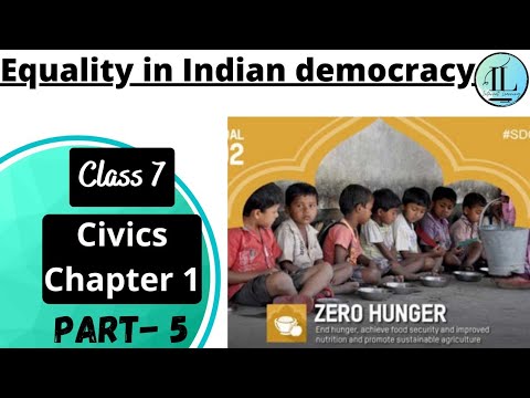 Equality in Indian democracy | On Equality | Class 7 Civics | Chapter 1 ...