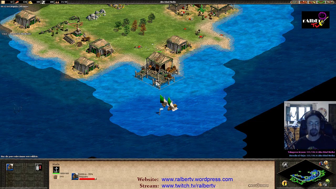 rAlbErTV AoC vids - Build Order - Decentring Mayan Archer Rush - YouTube