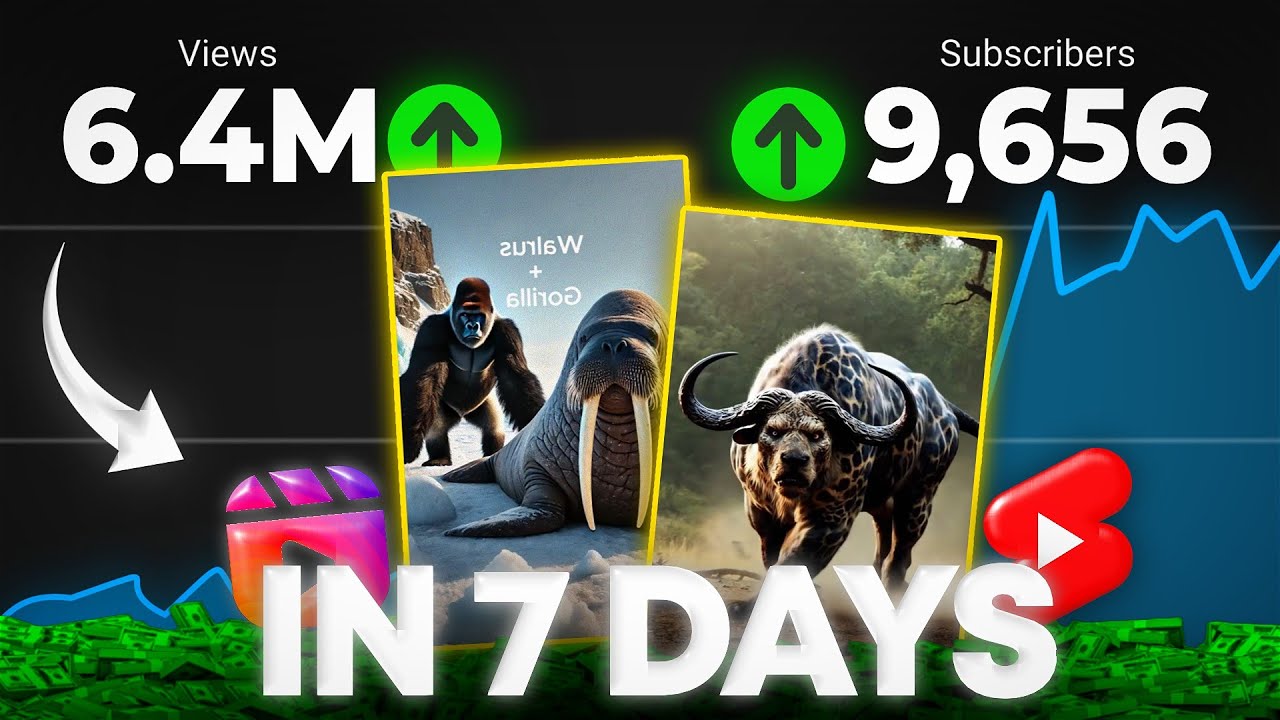 "7 Days 5 Million Views | 2024 Shorts Algorithm Hack | How to Make Shorts Go Viral" - YouTube