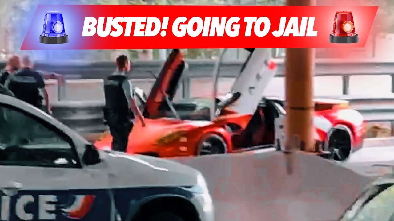 SUPERCAR OWNERS DETAINED BY MILITARY POLICE - YouTube