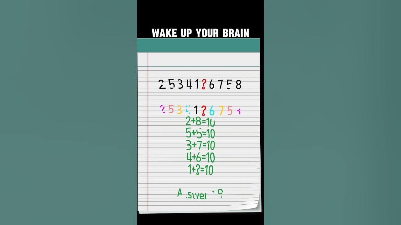 Wake up your brain! #quiz #creativity #brain #game #funny # ...