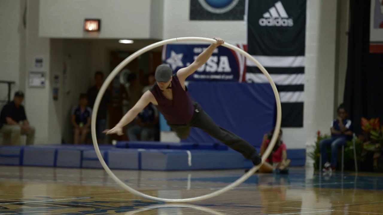 WC 2013 in Wheel Gymnastics Cyrwheel Finals Hauke Narten 2nd Place ...