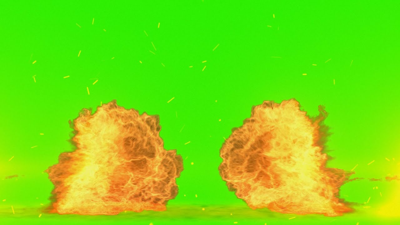 Explosion logo reveal | green screen Explosion logo reveal | green ...