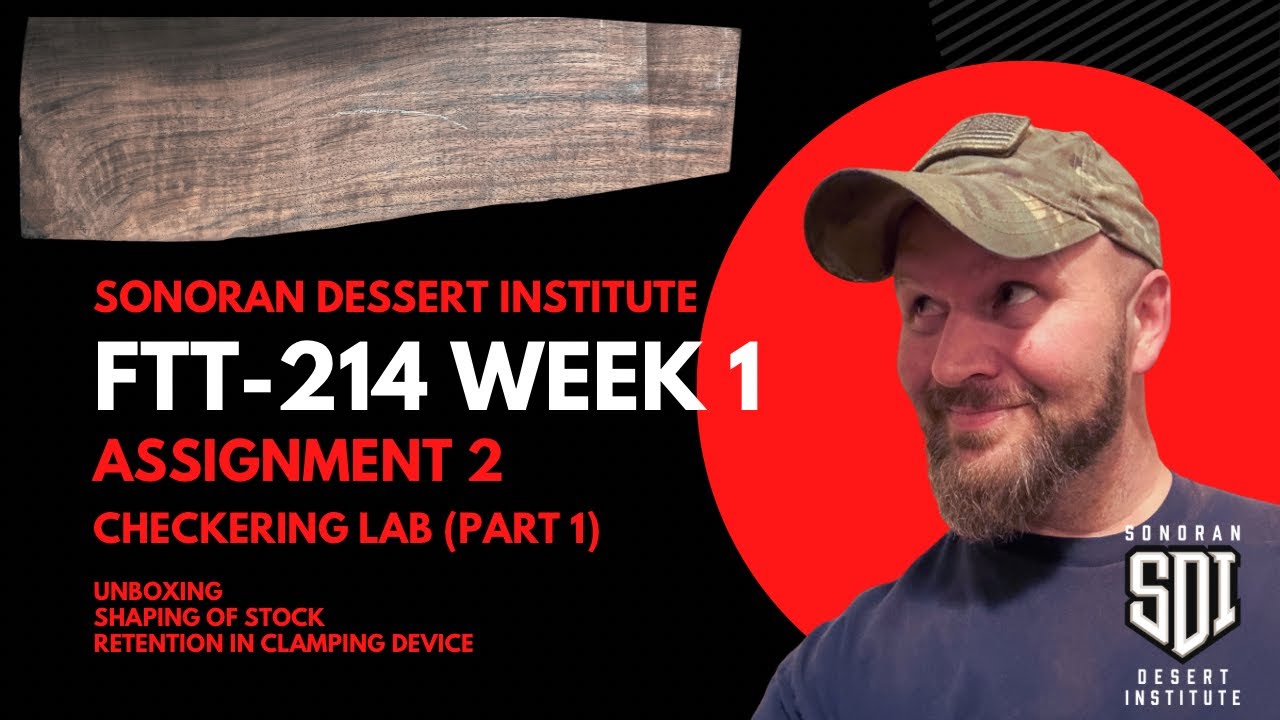 SDI - FTT 214 - Week 1 Assignment Two (Checkering Lab Part 1) - YouTube
