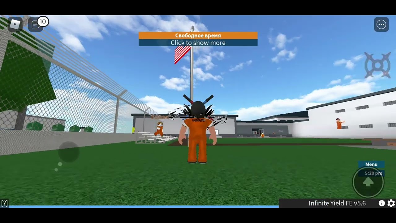 How to fly on mobile on infinite yield - YouTube