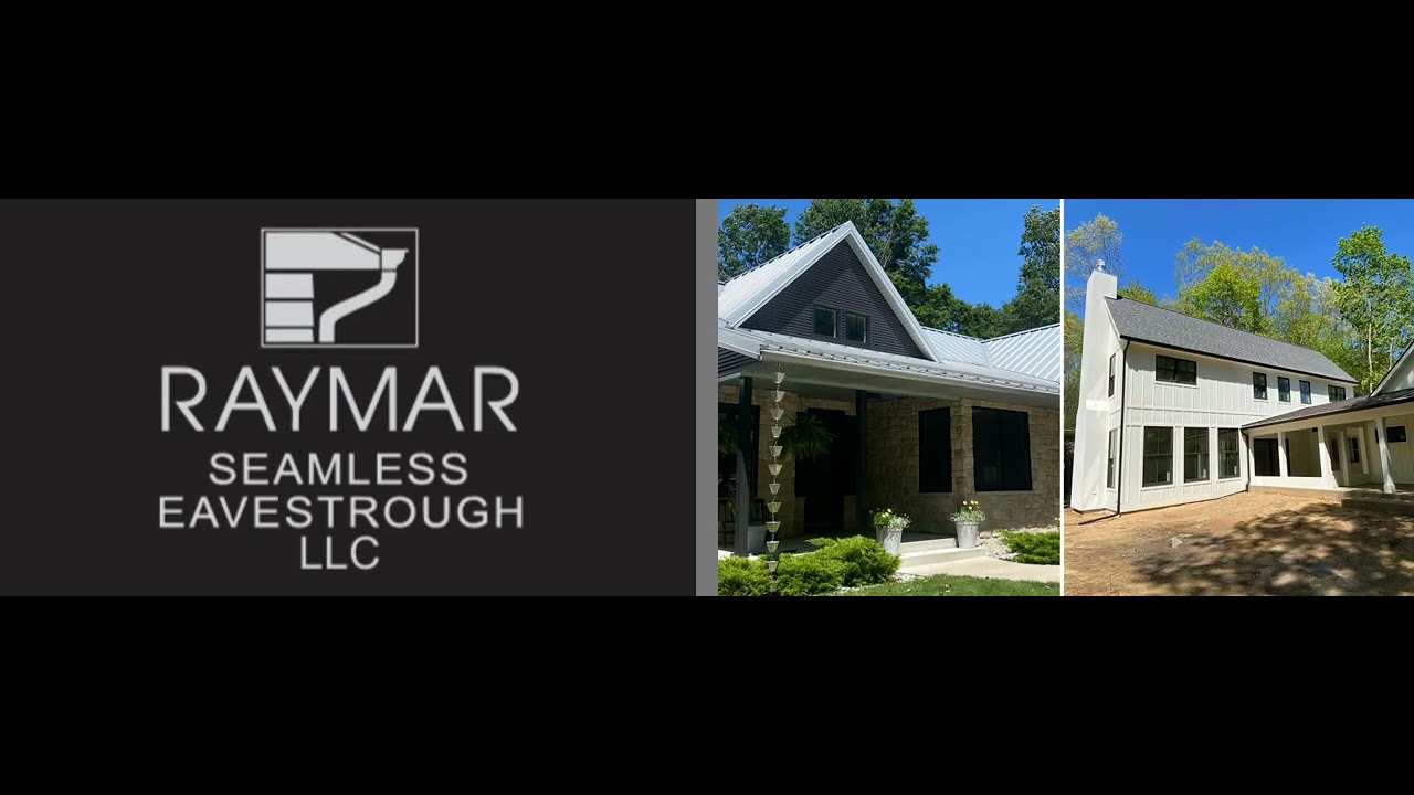Hamilton BKB Raymar Seamless Eavestrough 2 - YouTube