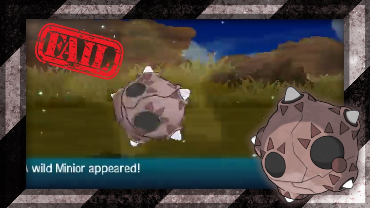 [LIVE+FAIL] Shiny Minior After 4,723 Random Encounters - YouTube